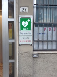 Cecchini Cuore – Circolo Alhambra di Pisa: cardioprotetto